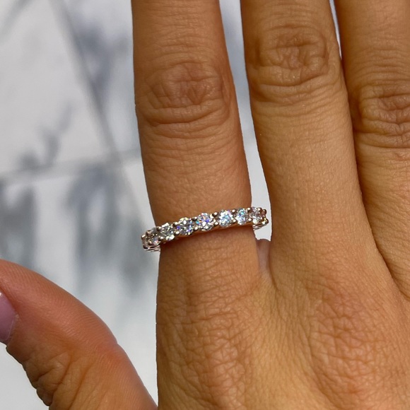Jewelry | Lab Grown Diamond Eternity Band | Poshmark